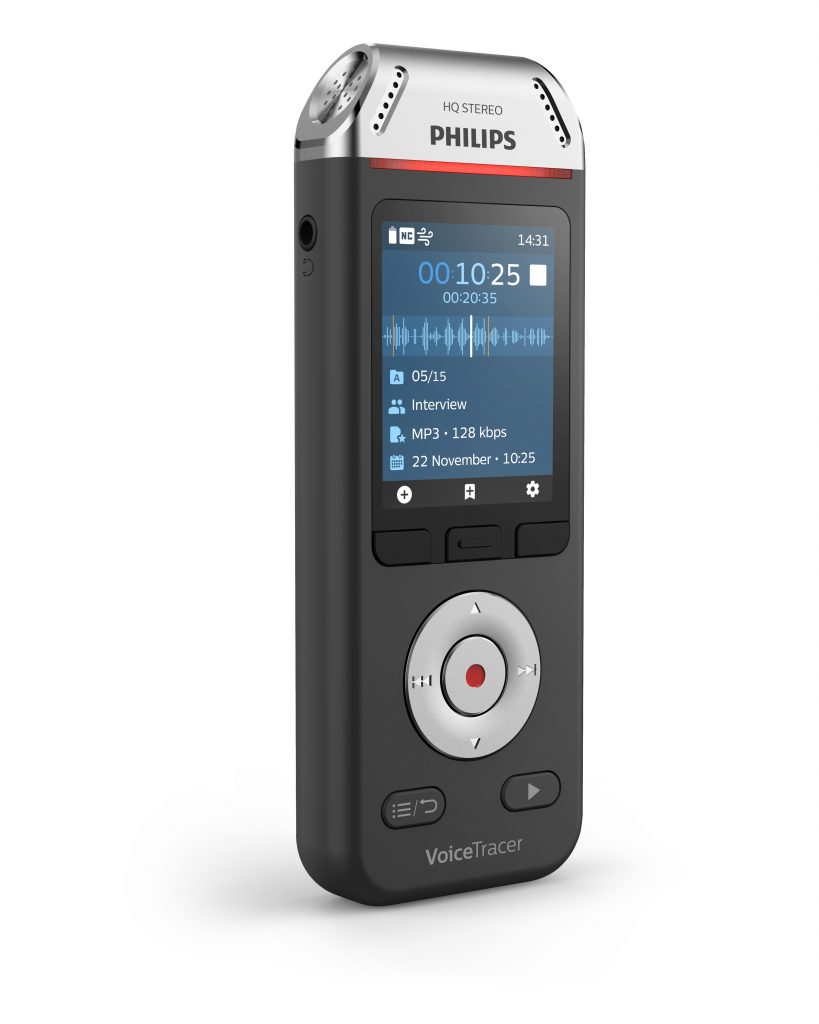 Philips DVT2110 VoiceTracer Audio Recorder - Interviews - HQ Stereo ...