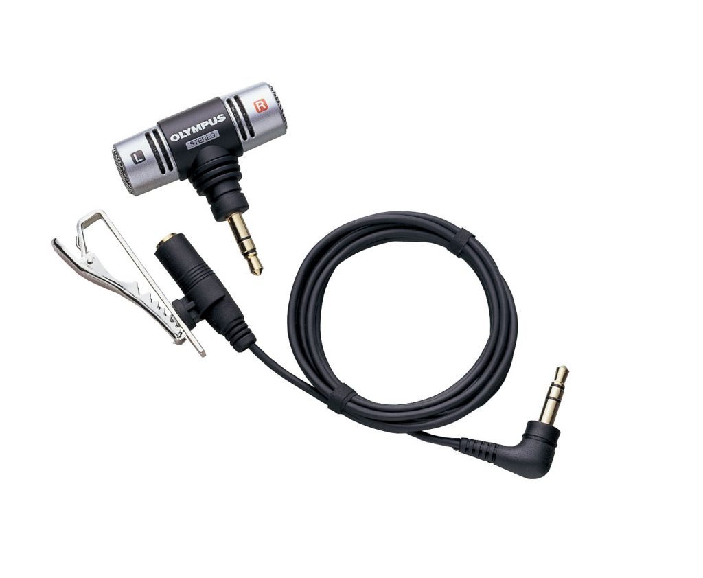Olympus ME51S Compact Stereo Microphone With Clip | Copia